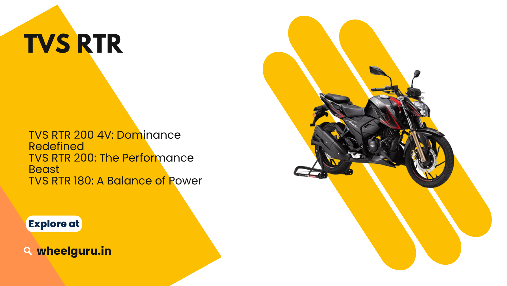 Tvs Rtr Price, Models, Specification, bikeguru